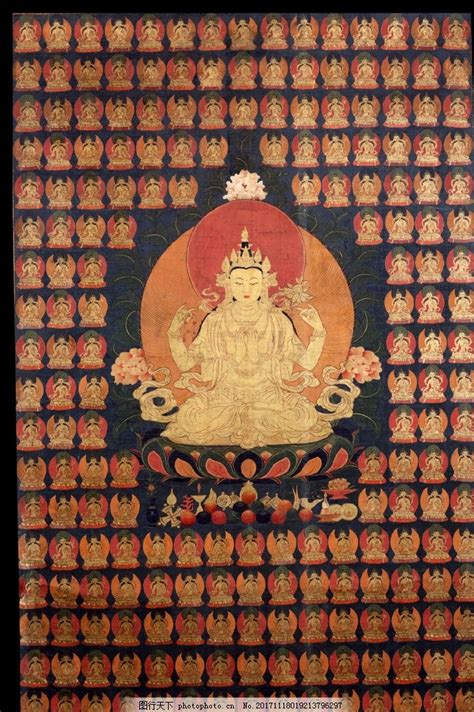 唐卡装饰画图片 宗教信仰 文化艺术 图行天下素材网
