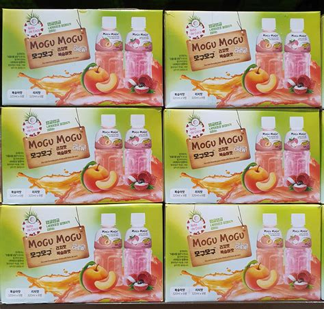 띵굴마켓 모구모구 리치 복숭아맛 쥬스 320ml X 12입