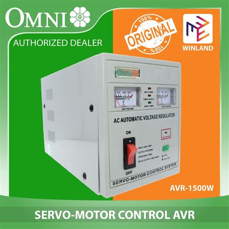 OMNI By Winland AVR Servo Motor Control Automatic Voltage Regulator
