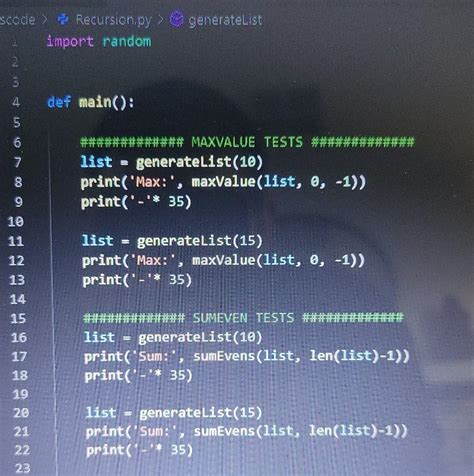 Solved I Am Creating This Program In Python Using Recursion