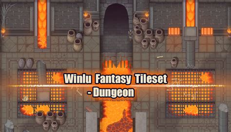 Big Dungeon Update New Sprites Winlu Fantasy Tileset Dungeon By Winlu