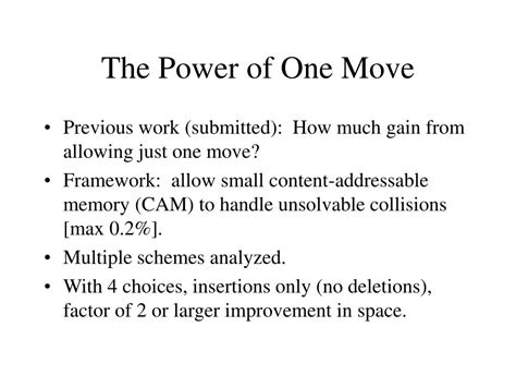PPT Cuckoo Hashing Hardware Implementations PowerPoint Presentation