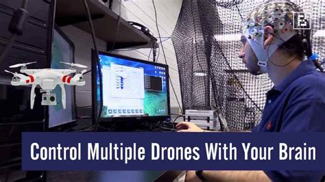 Use Your Brain And Wirelessly Control Multiple Drones Flying In The Air At Once
