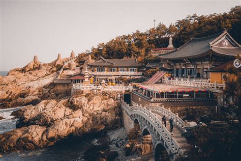 부산 바닷가 해동용궁사 · 무료 스톡 사진