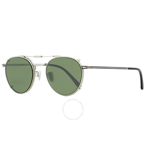Jimmy Choo Green Round Mens Clip On Sunglasses Wynns 0010ir 52