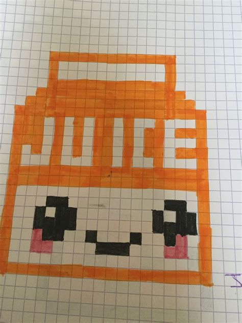 Рисунок По Клеточкам Еда 59 фото