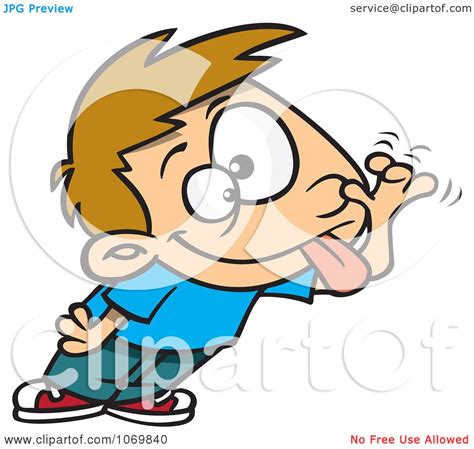 Clipart Girl Sticking Out Tongue