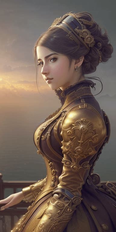 Steampunk Princess Runstablediffusion