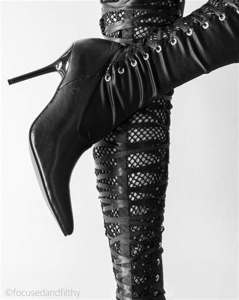 Crossed Legs Focused And Filthy