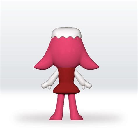 3d Printable Brightney Stl 3d Model Dandys World Stl 3d Fanart By Fnflab