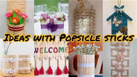 Diy Ideas With Popsicle Sticks Awesome Ideas With Ice Cream Sticks