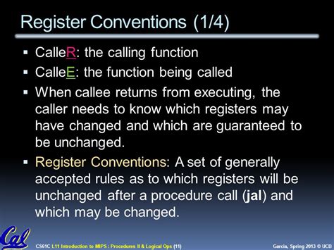 ~cs61c Ucb Cs61c Machine Structures Lecture 11