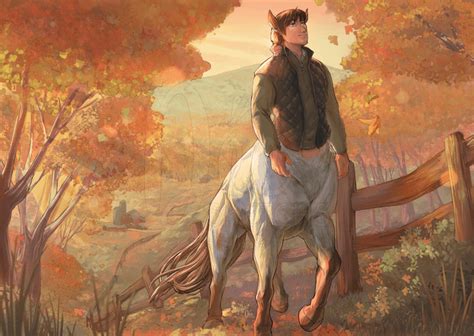 Fall Commission By Deesketchs Me R Imaginarycentaurs