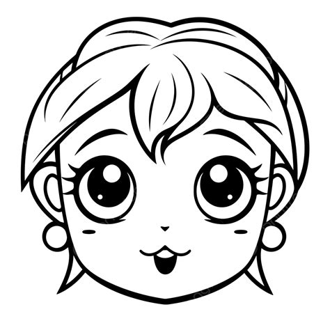 흑인과 백인 개요 스케치 드로잉에서 여자의 얼굴 색칠 페이지 벡터 얼굴이 빨개지는 그림 홍조 윤곽 얼굴이 빨개지는 스케치