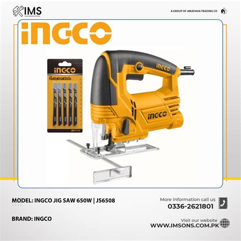 Ingco Jig Saw 650W JS6508 Imsons Your Trusted Online Tool Shop In