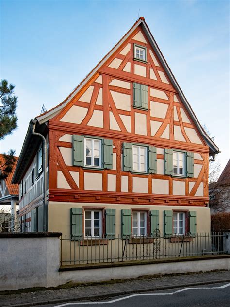 Free Images Oberursel Hesse Germany Old Town Truss Fachwerkhaus