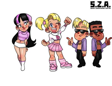 Trixie Veronica Tad N Chad By Samzacharyarts On Deviantart