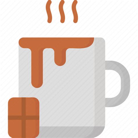 Hot Chocolate Drink Cup Mug Winter Coffee Icon Download On