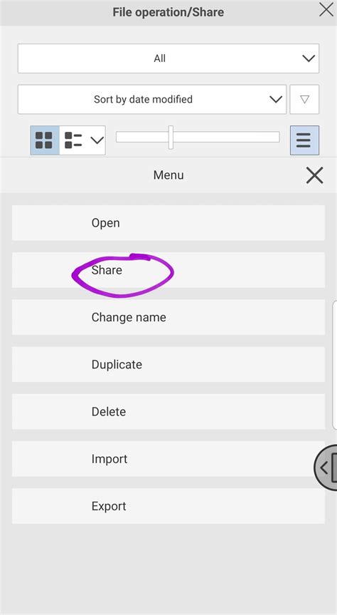 How To Share As Psdclip File On Csp Android Mobile Rclipstudio