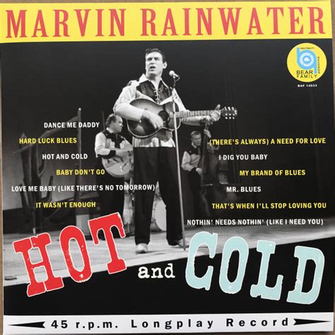 Marvin Rainwater Hot And Cold Vinyl 10 45 Rpm 2 More Cd