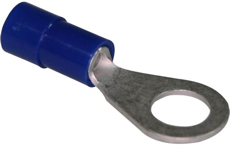 Ring Terminal Blue 25 M6 Terminals Interconnects Electronic