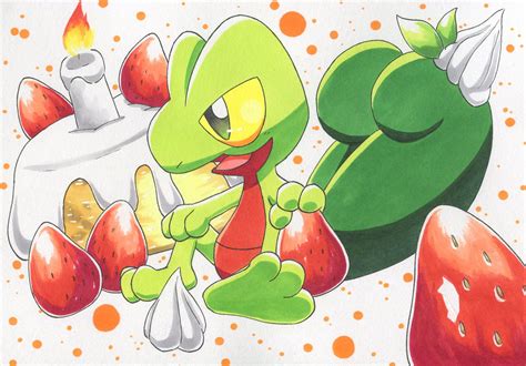 Treecko Pokemon Drawn By Wasabi Rakku Danbooru