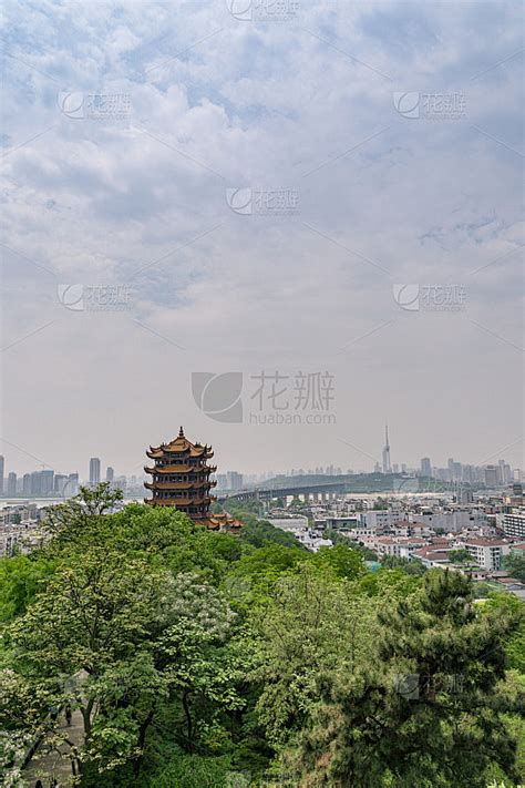 中国湖北武汉古老的黄鹤楼