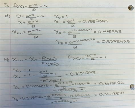 Calculus Question Regarding Fixed Point Method Mathematics Stack