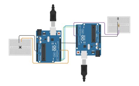 Circuit Design Comunicación Arduino Por Monitor Serial Tinkercad