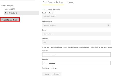 Error Getting Data Via As Connection Data Source Microsoft Fabric