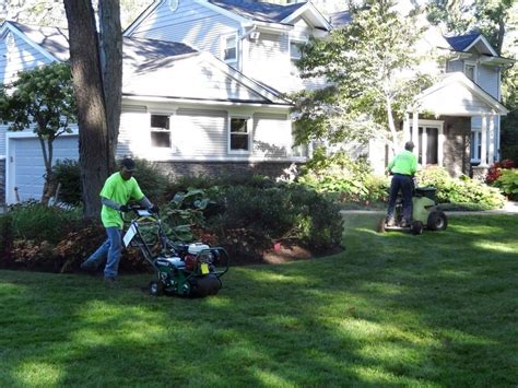 Aerate And Overseed For A Pristine Lawn Renovation Goldberg Rodler Inc