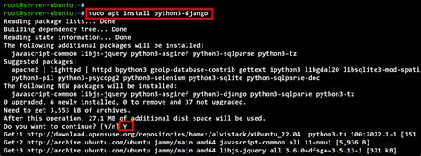 How To Install Python Django Framework On Ubuntu 2204