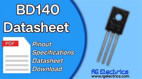 Bc548 Npn Transistor Datasheet Pinout Details — Rg Electrics