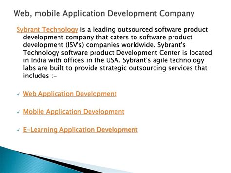 Ppt Web Mobile Application Development Powerpoint Presentation Free