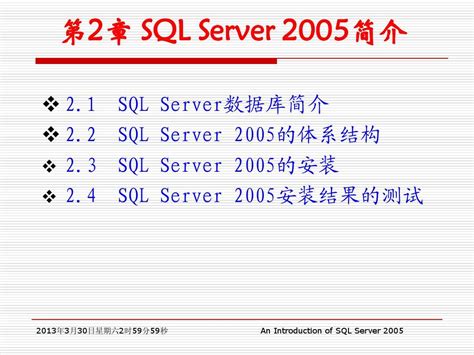 第2章 Sql数据库简介word文档在线阅读与下载无忧文档