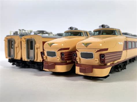 3 25 HOゲージ TOMIX HO 022 国鉄485系特急電車 初期型 4両セット基本 トミックス 鉄道模型 ajt JR国鉄車輌