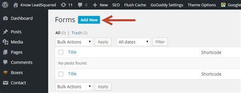 LeadSquared Forms In WordPress Help Support