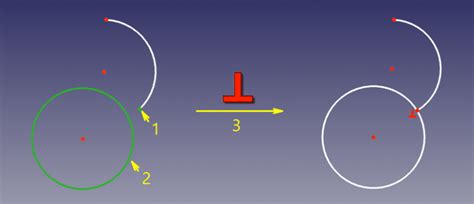 Sketcher Constrainperpendicular Freecad Documentation