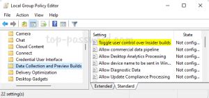 Methods To Disable Windows Insider Program Settings In Windows Password Recovery