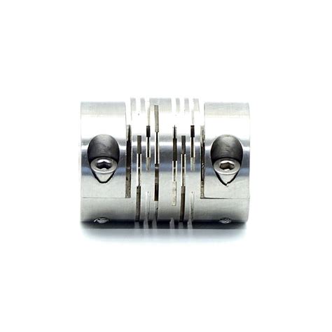 Maschinenteil24 Norelem 2x Stainless Steel Bellows Coupling Buy Online