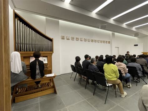 2023년 10월8일 파이프오르간 축복식 본당갤러리 일원동성당 천주교서울대교구