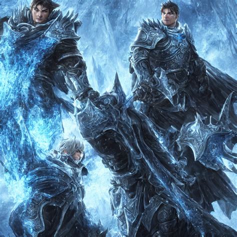 Krea Ai 4 K Unreal Engine Render Of Garen Wearing Frozen L