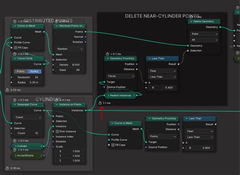 Geometry Nodes Delete Instances On Particular Points Blender Stack