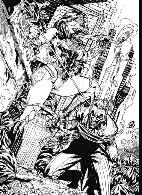 23 041 Wonder And Joker Pencils By Renatocamilo By Jgred5 On Deviantart