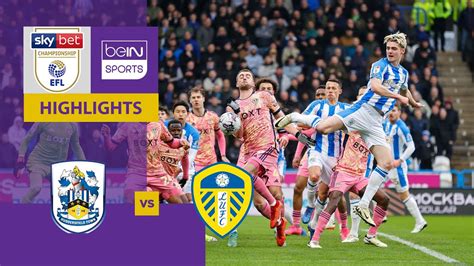 Huddersfield Town V Leeds United Efl Championship 2324 Match