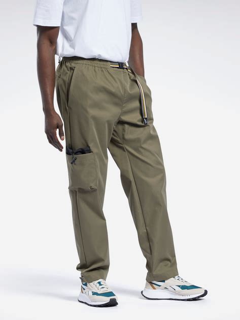Спортивные штаны мужские Reebok Cl Camping Pant GV3434 L Хаки ...