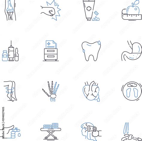 Discerning Therapy Line Icons Collection Insight Clarity Judgement