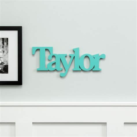 Painted Wood Words Painted Names Any Color Craftcuts Hand