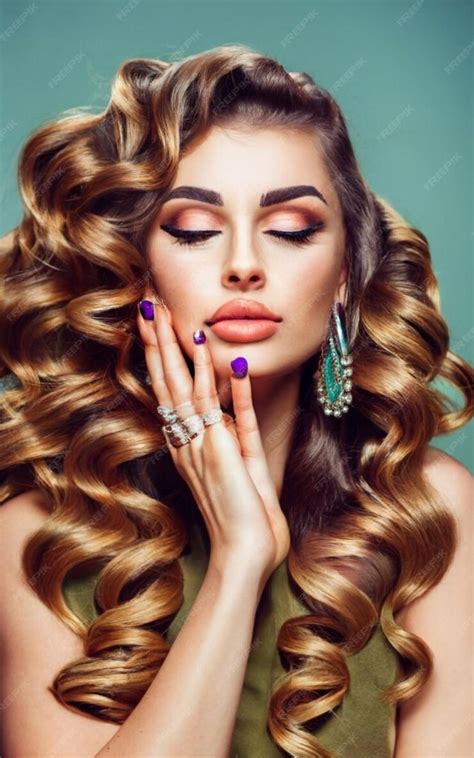 Premium Ai Image Fashion Model Brunette Woman In Colorful Bright Neon
