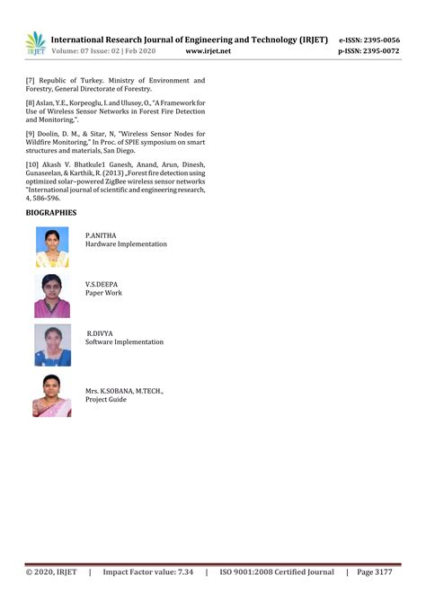 Irjet An Automatic Forest Fire Detection Using Lora Wireless Mesh Topology Pdf